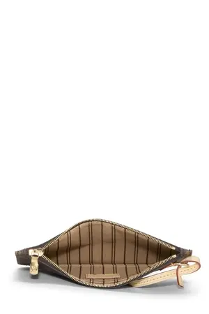 LOUIS VUITTON Monogram Neverfull Pouch - Pink