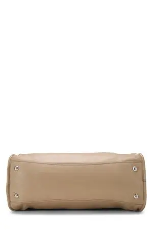 Prada Vitello Daino Convertible Zip Handbag