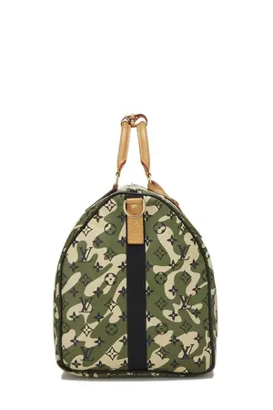 LOUIS VUITTON Keepall Bandouliere 55 - Green