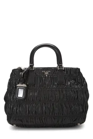 Prada Nappa Gaufre Convertible Handbag