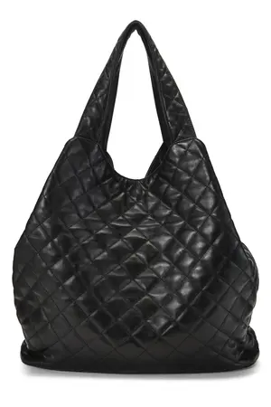 Saint Laurent Lambskin Icare Shopping Tote