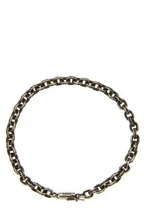 Chrome Hearts Paper Link Chain Bracelet - Silver