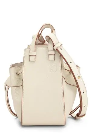 Loewe Calfskin Hammock Bag - White