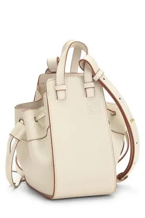 Loewe Calfskin Hammock Bag - White