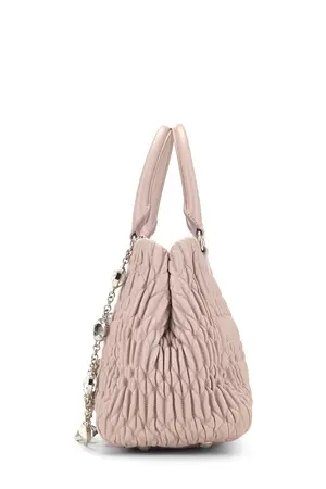 Miu Miu Nappa Convertible Top Handle Bag