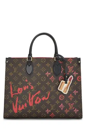 LOUIS VUITTON Louis Vuitton Monogram On The Go MM Brown