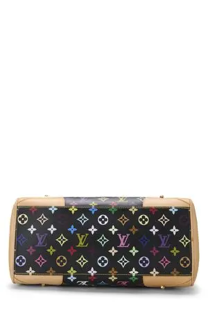 LOUIS VUITTON Takashi Murakami Monogram Multicolore Claudia - Black