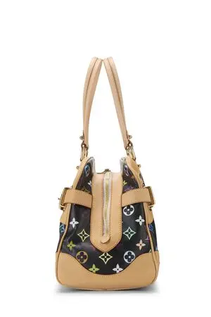 LOUIS VUITTON Takashi Murakami Monogram Multicolore Claudia - Black