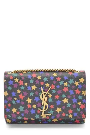 Saint Laurent Color Star Graphic Calfskin Kate