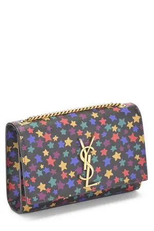 Saint Laurent Color Star Graphic Calfskin Kate