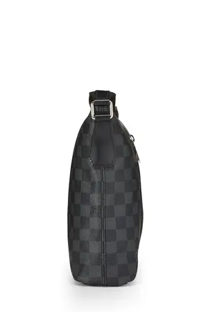 LOUIS VUITTON Damier Graphite Mick Messenger Bag - Black