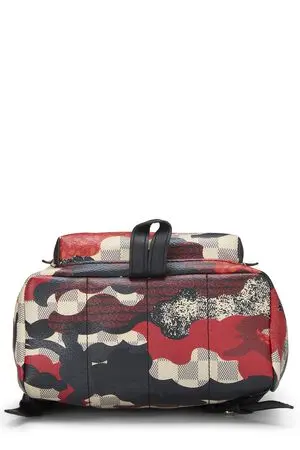 LOUIS VUITTON Damier Azur Palm Springs Backpack - Red