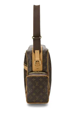 LOUIS VUITTON Monogram Sac Squash Messenger Bag