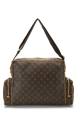 LOUIS VUITTON Monogram Sac Squash Messenger Bag