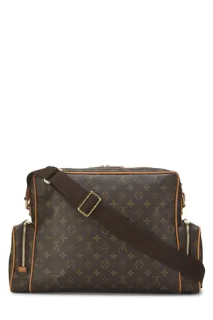 LOUIS VUITTON Monogram Sac Squash Messenger Bag