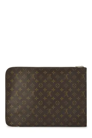 LOUIS VUITTON Monogram Pochette Jour - Brown