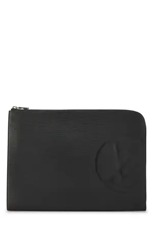 LOUIS VUITTON Epi Pochette Jour - Black