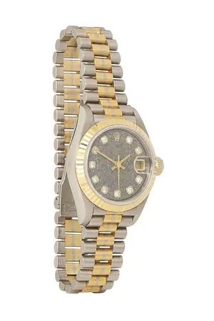 Rolex 18K Yellow Gold & Diamond Datejust 69179 26mm Gold