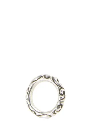 Chrome Hearts Sterling Cross Scroll Ring
