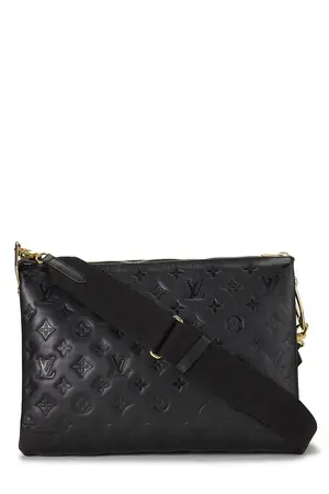 LOUIS VUITTON Monogram Leather Coussin