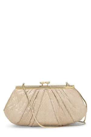 Judith Leiber Python Clutch