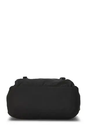 Prada Nylon Double Buckle Flap Messenger Bag