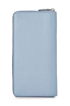 Prada Saffiano Zippy Organizer - Blue