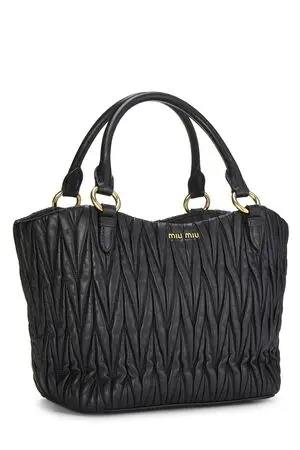 Miu Miu Nappa Convertible Tote