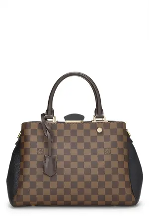 LOUIS VUITTON Damier Ebene Brittany - Brown