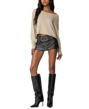 EDIKTED Washed Mini Skort