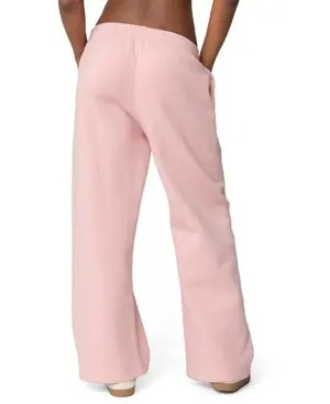 EDIKTED Someone Loves You Sweatpants - Pink