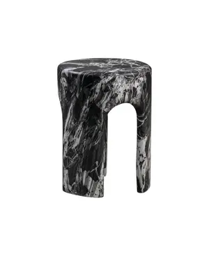 TOV FURNITURE Marisol Concrete Side Table