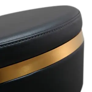 TOV FURNITURE Astro Performance Faux Leather Adjustable Stool