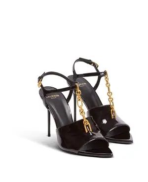 Balmain Mid Heel Sandals For Women