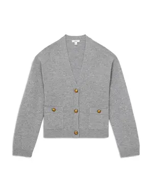 REISS Button-front Cardigan
