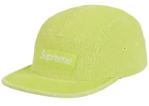 Supreme Corduroy Cap - Bright Green
