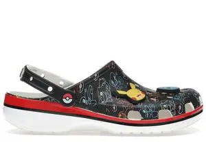 CROCS Classic Pokémon Starters Clog - Black