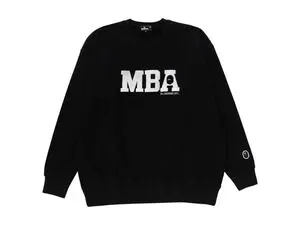 A BATHING APE Pull Over Crewneck Sweatshirt