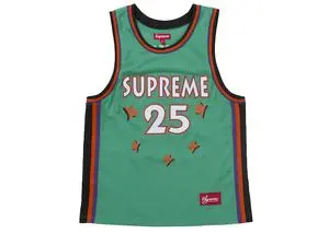 Supreme All Star Basketball Jersey - Green