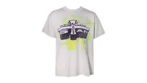 HELLSTAR Jesus T-shirt - Grey