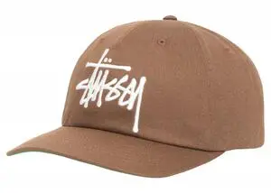 StÜssy Big Basic Snapback Cocoa