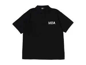 A BATHING APE Basic Polo Shirt - Black