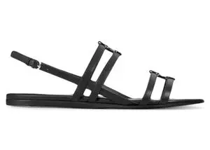 FERRAGAMO Typa Strappy Sandals - Black