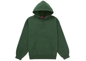 Supreme Frayed Hooded Sweatshirt - Green