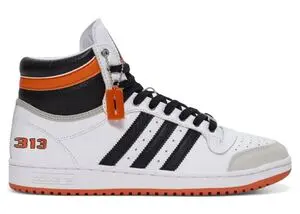 Adidas Top Ten Hi Og 313 Day Sneakers - White/black/orange