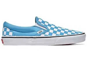 VANS Classic Checkerboard Slip-on Sneakers - Heritage Blue/white