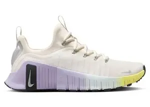 Nike Free Metcon 6 Se Metallic Silver Sneakers - Phantom/black/hydrangeas