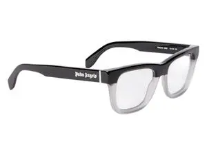 Palm Angels Style 12 Eyeglasses - Black Grey Clear Lens (perj012s25pla0010900)