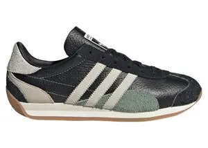 Adidas Country Og Sneakers - Core Black/cloud White/silver Green