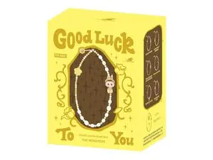 POP MART Labubu The Monsters Good Luck To You Phone Charm Single Blind Box - Multicolor